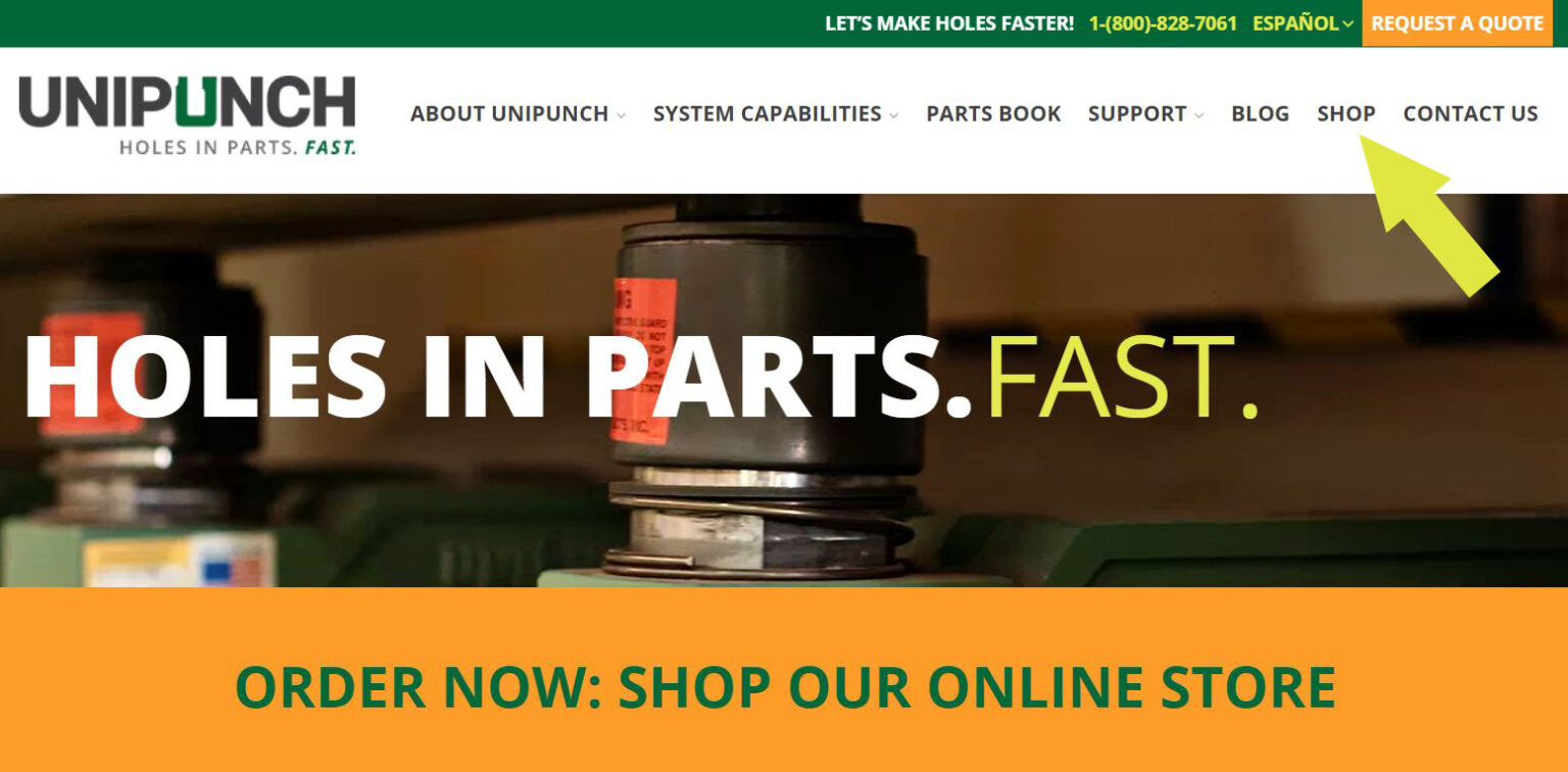 NEW: Order Tooling from Our Shop | UniPunch